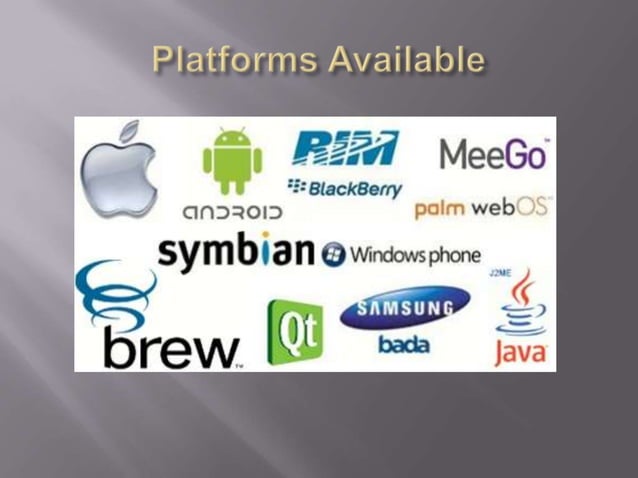 Introduction To Mobile Application Development | PPTX