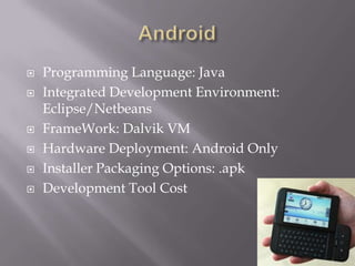 Introduction To Mobile Application Development | PPTX