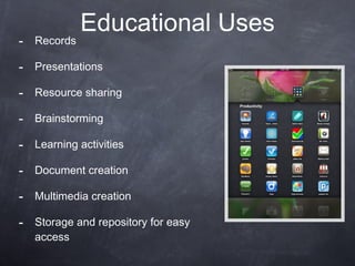 Mobile devices presentation | PPT