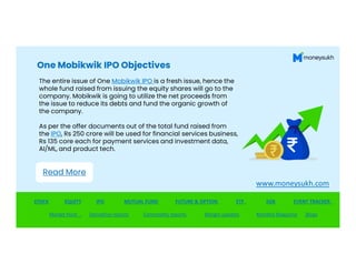 One Mobikwik IPO Details: Launch Date, Share Price, Size, GMP | PDF