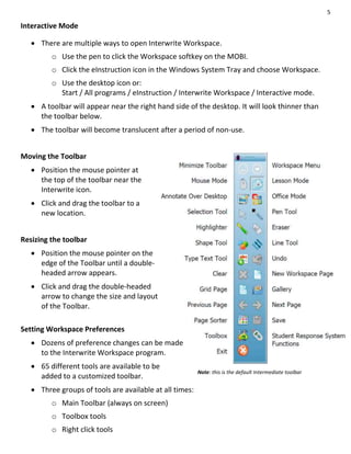 Mobi kwik,learner workspace guide | DOCX