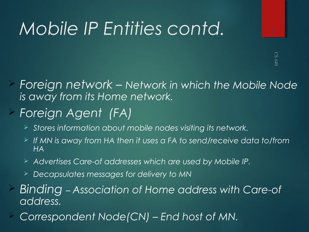 Mobile IP | PPT