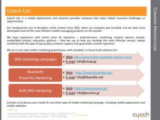 Mobile υπηρεσιες για Δήμους | PPT