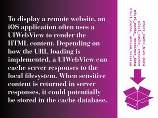 Identifying Data Leaks in iOS Applications | PDF