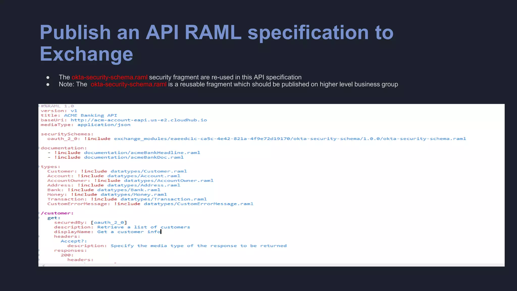 Integrating Okta With Anypoint Platform For A Mobile Security Use Case Ppt