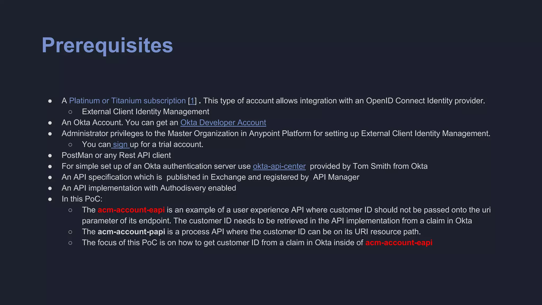 Integrating Okta with Anypoint Platform for a mobile security use case ...