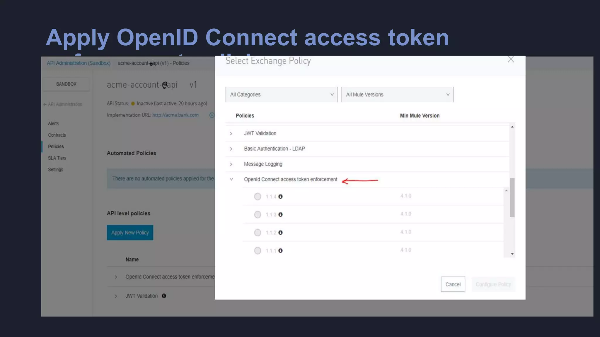 Integrating Okta With Anypoint Platform For A Mobile Security Use Case Ppt