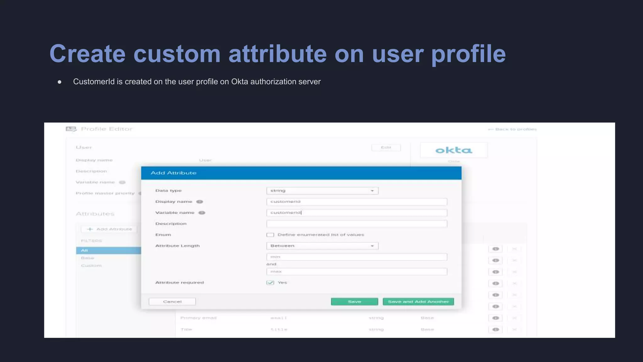 Integrating Okta With Anypoint Platform For A Mobile Security Use Case Ppt