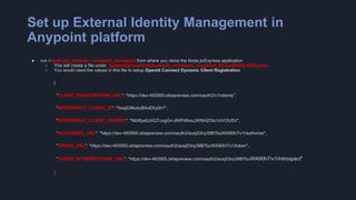 Integrating Okta with Anypoint Platform for a mobile security use case ...
