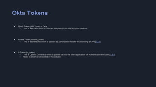 Integrating Okta with Anypoint Platform for a mobile security use case | PPT