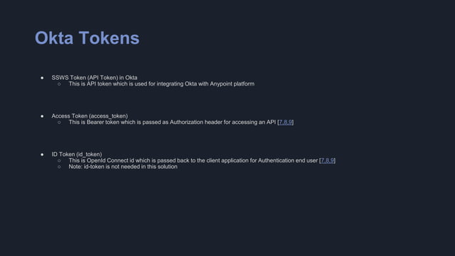 Integrating Okta With Anypoint Platform For A Mobile Security Use Case Ppt