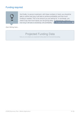 Mobile app business plan Example | PDF