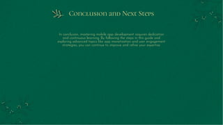 Step by Step Guide to Mobile App Development Process | PDF