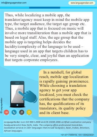 Relevance of Translation in This Era of Mobile Applications | PDF | Computer Software and ...