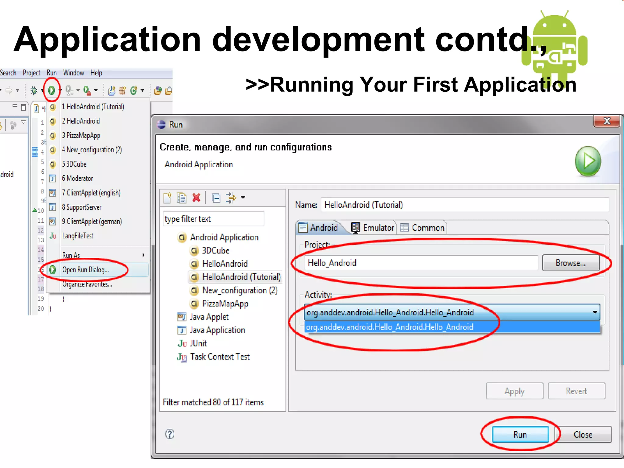 Mobile Application Development With Android Ppt Operating Systems