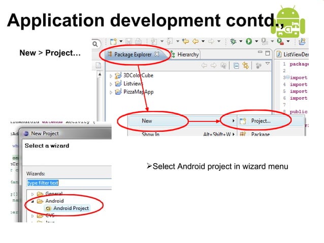 Mobile Application Development With Android Ppt Operating Systems