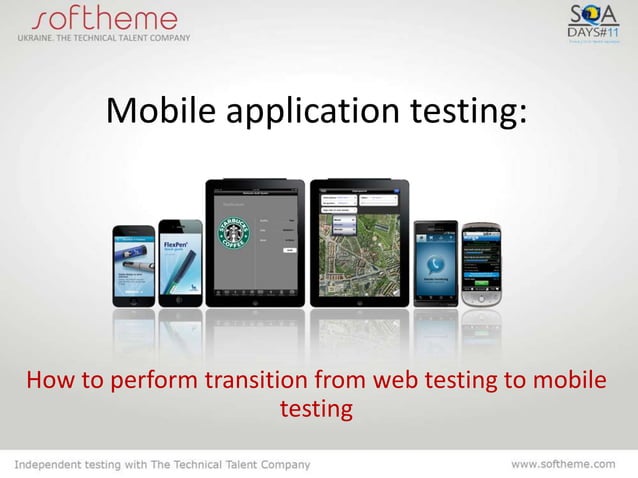 Mobile application testing | PPTX
