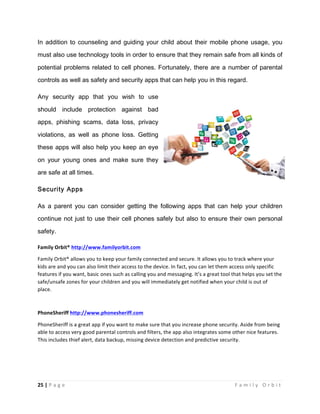 Mobile Phones Safety Guide for Parents [eBook] | PDF