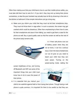 Mobile Phone Safety Guide for Parents | PDF