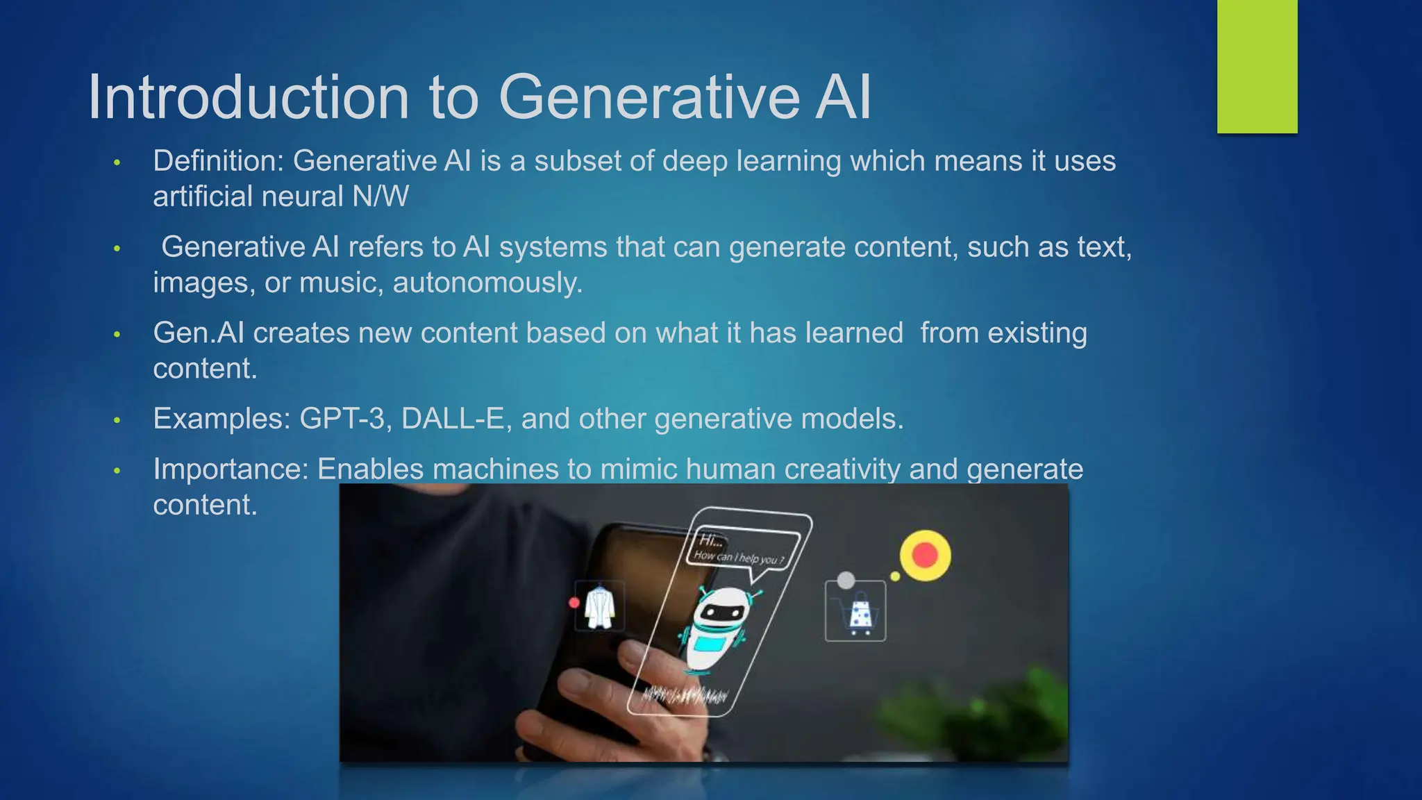 Mobile-Based Generative AI.pptx seminar ppt | PPTX