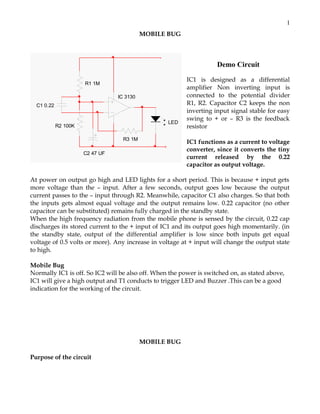 Mobile bug | DOC | Smartphones | Consumer Electronics