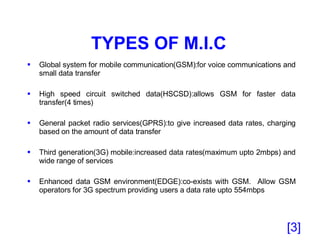 Mobile Internet Connectivity | PPT