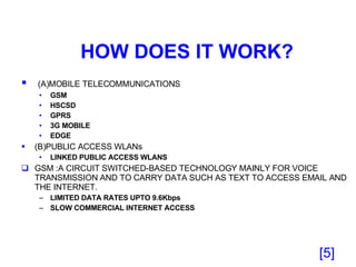 Mobile Internet Connectivity | PPT