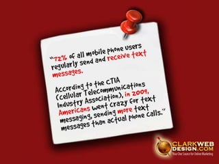 Post it Notes: Interesting Mobile Facts | PPTX