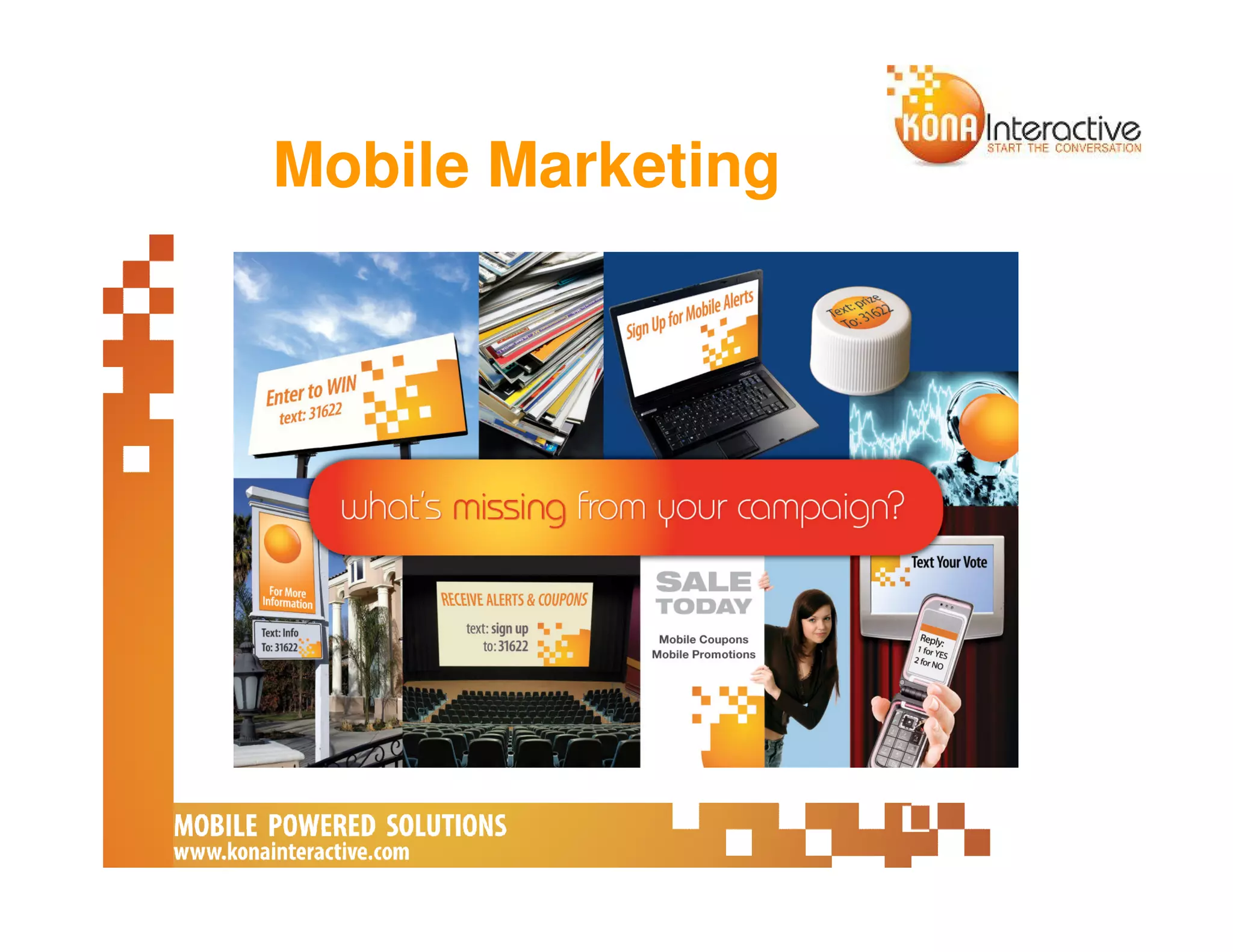 Mobile Marketing 101 | PDF | Smartphones | Consumer Electronics