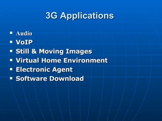 Mobile Multi Media Applications | PPT