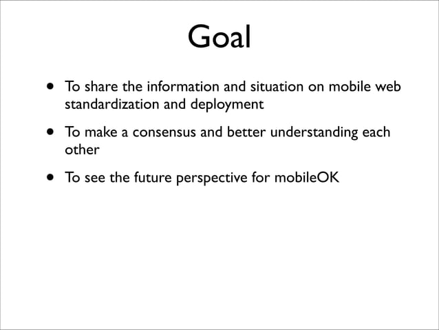 Mobile Ok In Korea - open discussion | PPT