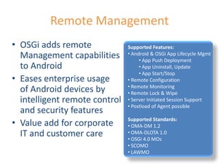 Adding advanced Device Capabilities to Android | PPTX | Operating ...