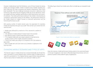 Mobile Performance Testing Approaches and Challenges | PDF | Internet ...