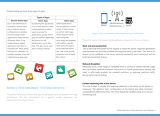 Mobile Performance Testing Approaches and Challenges | PDF | Internet ...