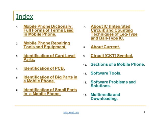Mobile phone repair online Course | DOCX | Phone Services | Home Utilities