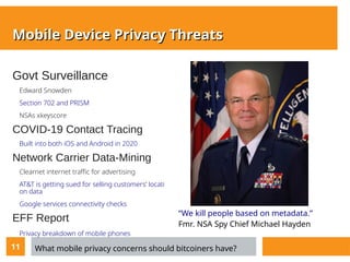 Mobile Privacy - Meetup #5 - 2022-10-13 | PPT