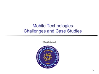 Mobile technologies | PPT