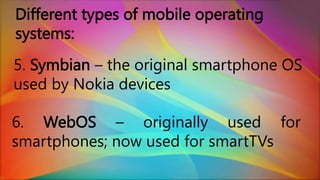 Mobile-Technologies.pptxmknjhgyftdrtfgyhujiokpl;[' | PPT