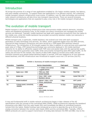 Mobile transport-for-5 g-networks | PDF