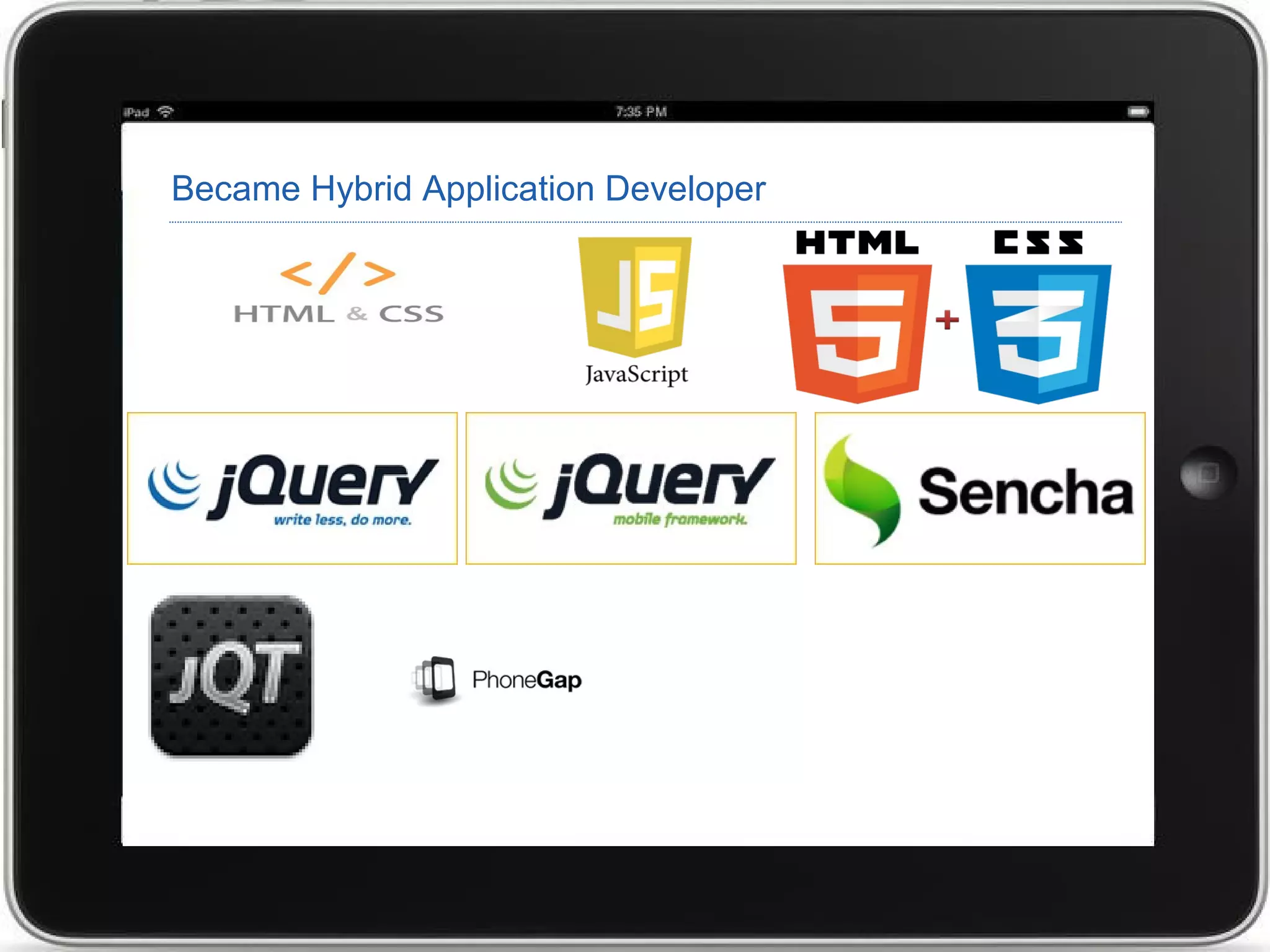 Hybrid vs Native vs Web Apps | PPT