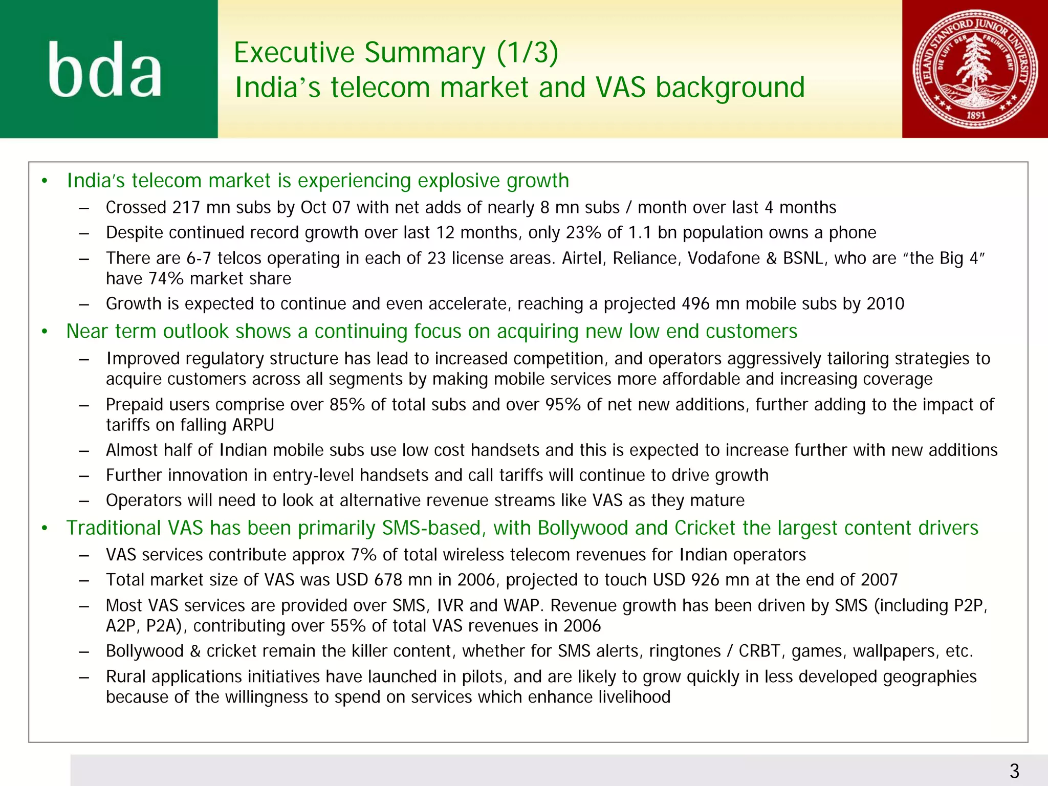 Mobile Vas In India | PDF