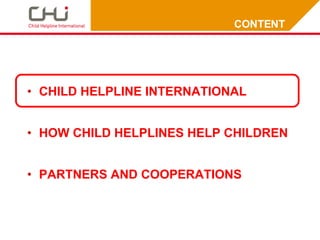 Mobile Helplines for child protection | PPT