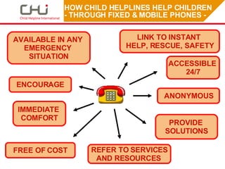 Mobile Helplines for child protection | PPT