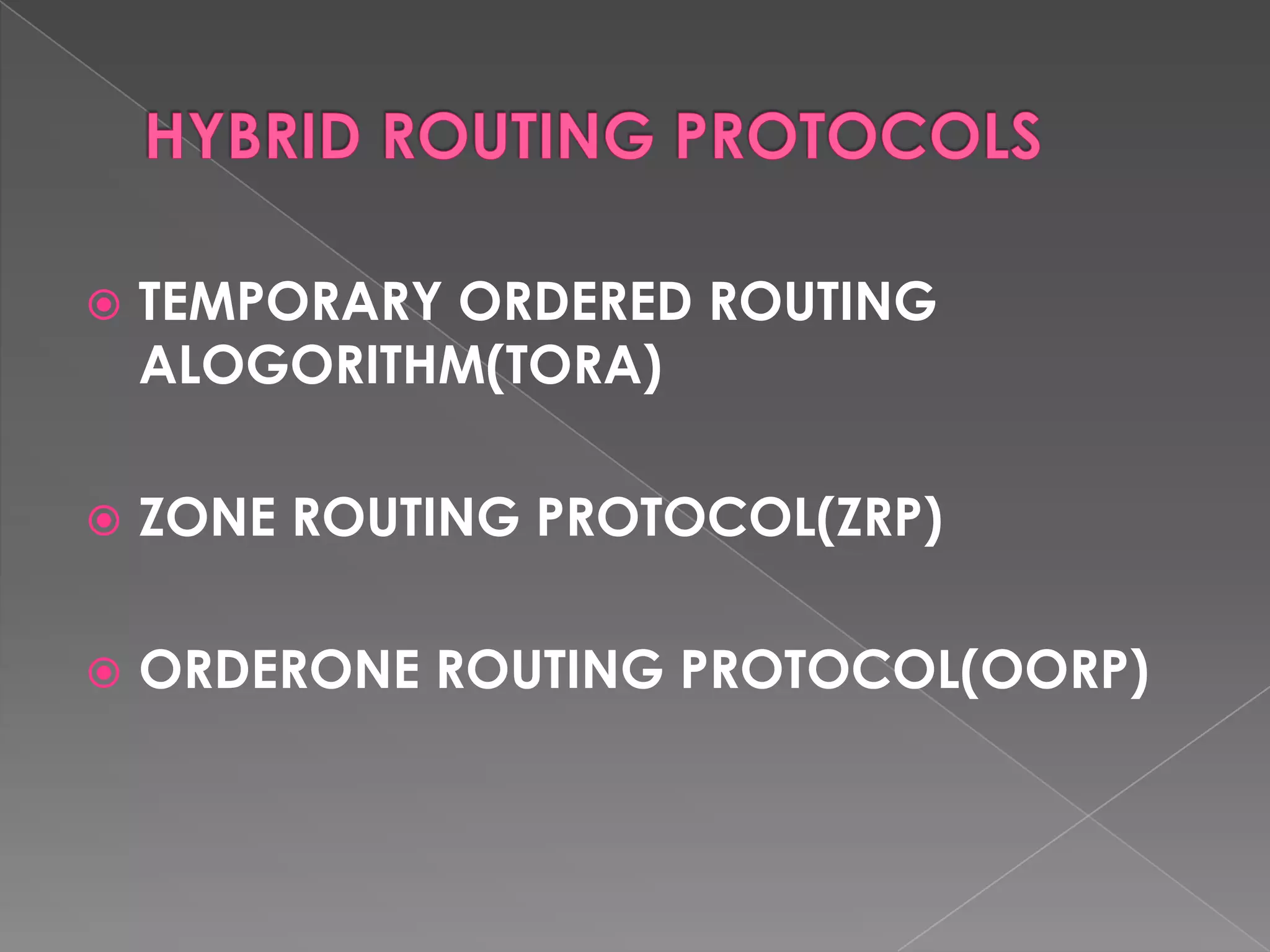 Mobile Ad Hoc Network Pptx Computer Networking Computing