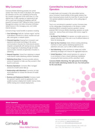 Mobile advertising brochure 2010 | PDF