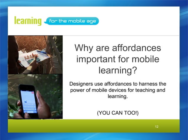 Mobile Learning Definitions | PPT