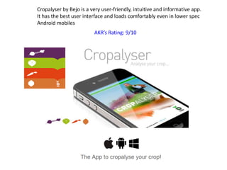 Agricultural Apps for Android Mobiles | PDF
