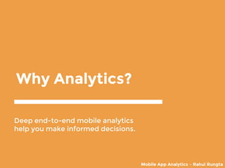 Mobile App Analytics Basics | PDF