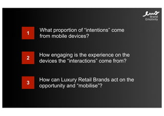 Mobile and Luxury Retail Brands | PDF