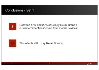 Mobile and Luxury Retail Brands | PDF